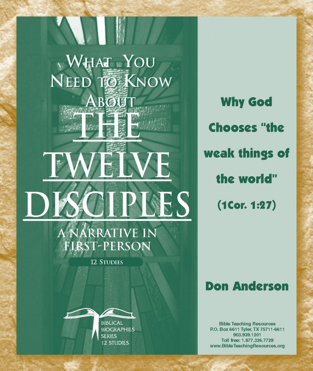 The Twelve Disciples (Audio) - Bible Teaching Resources